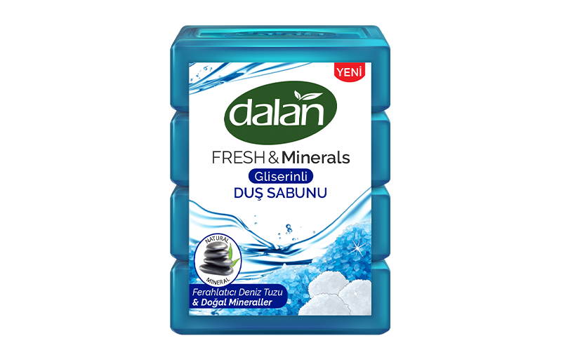 Dalan Gliserinli Deniz Tuzu & Doğal Mineraller 150g x 4 - tedarikler